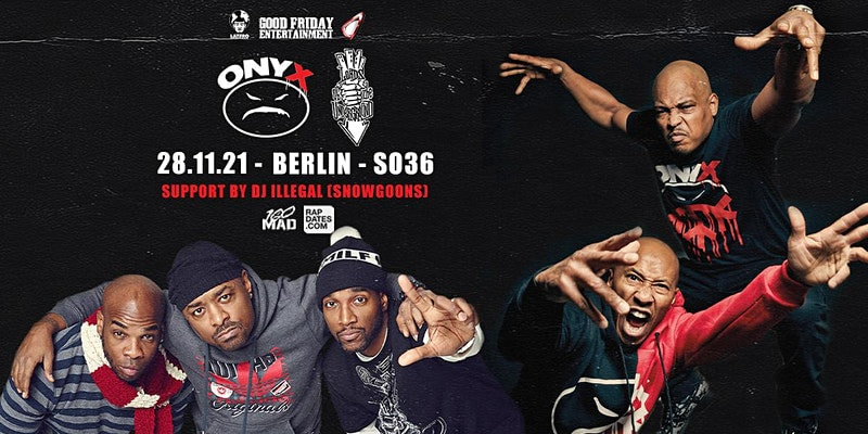 Tickets für ONYX & LORDS OF THE UNDERGROUND jetzt direkt im offiziellen ...