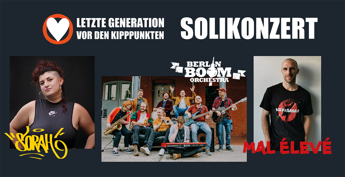Tickets für MAL ÉLEVÉ, BERLIN BOOM ORCHESTRA jetzt direkt im ...