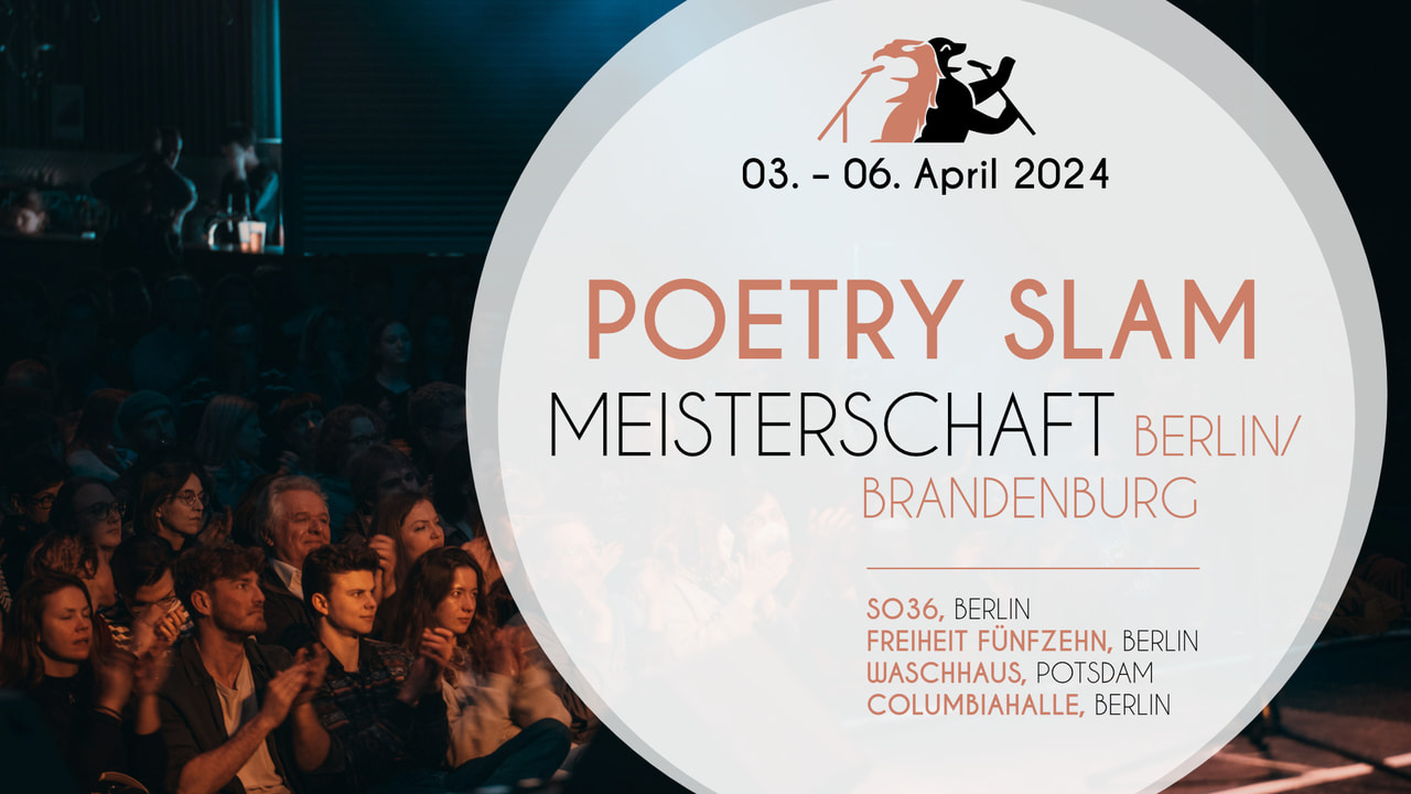 Tickets für POETRY SLAM MEISTERSCHAFT BERLIN-BRANDENBURG jetzt direkt ...