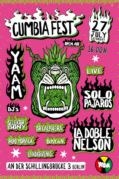 Tickets für CUMBIA FEST BERLIN jetzt direkt im offiziellen SO36 Shop ...