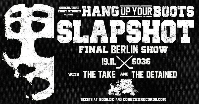 Tickets für SLAPSHOT - THE FINAL BERLIN SHOW! jetzt direkt im ...